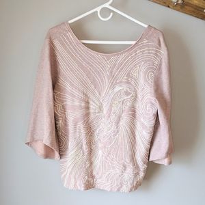 Anthropologie | Sweaters | Anthropology L Akemi Kin Peacock Sweater ...